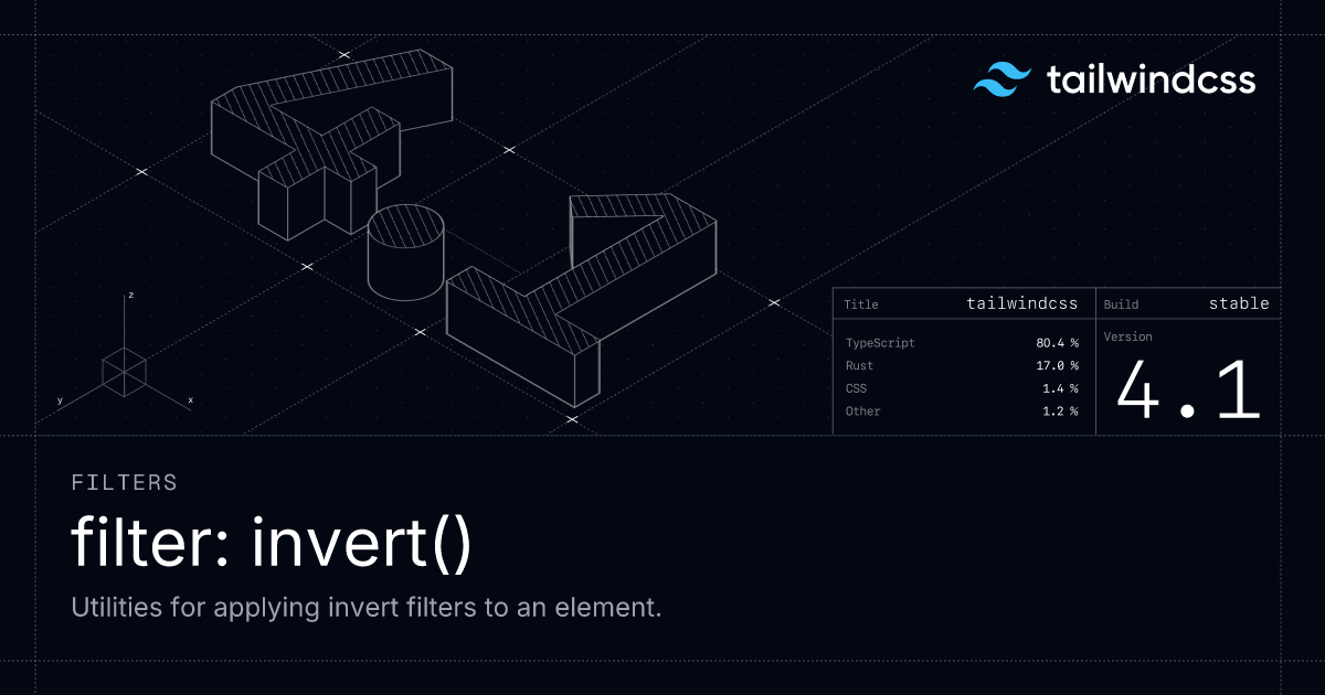 Filter Invert 过滤 Tailwind Css 中文网
