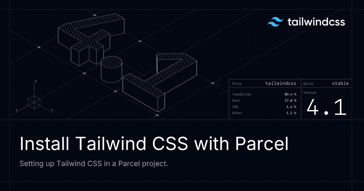 Install Tailwind Css With Parcel Tailwind Css