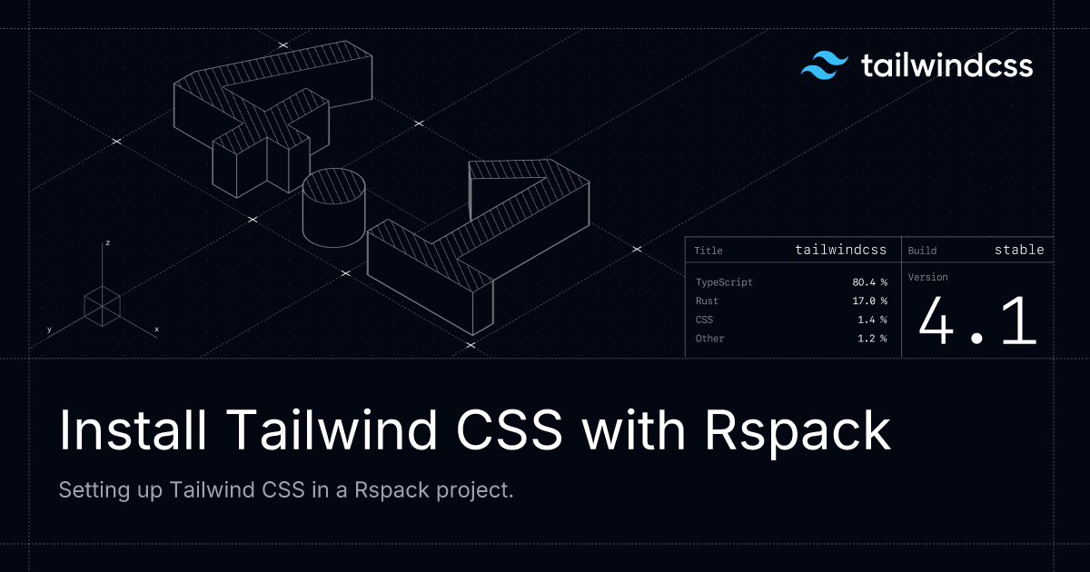 Install Tailwind Css With Rspack Tailwind Css