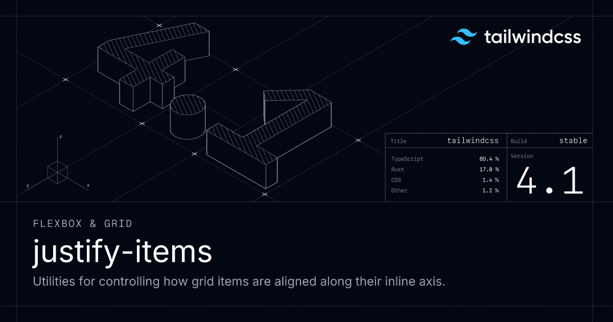 Justify Items Flexbox And Grid Tailwind Css