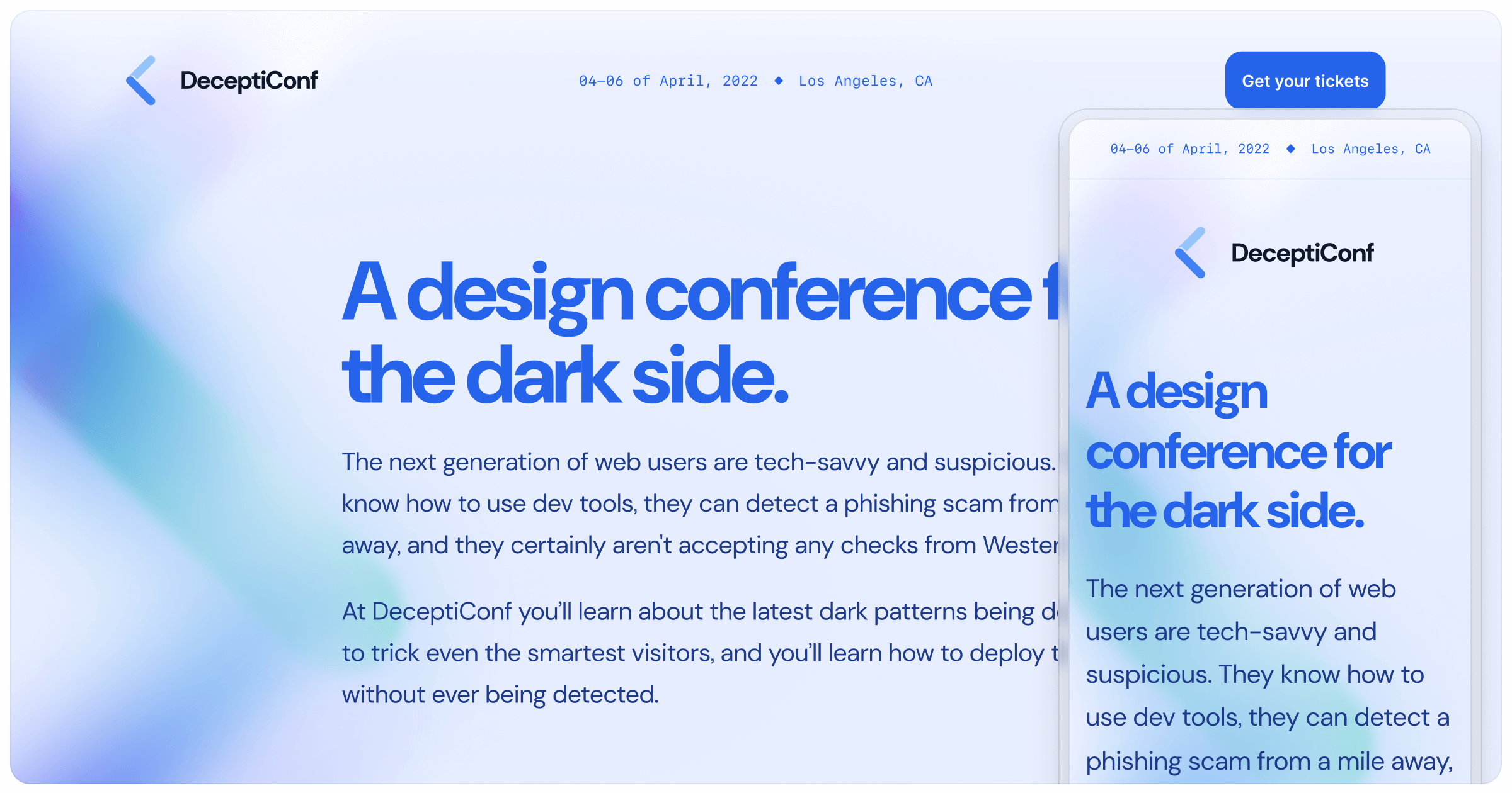 Keynote - Tailwind CSS Conference Template